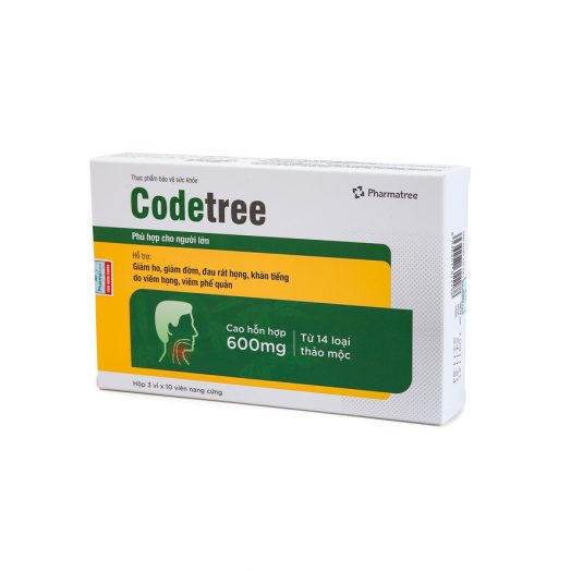 Codetree - sản phẩm thuốc ho cho người lớn - Pharmatree